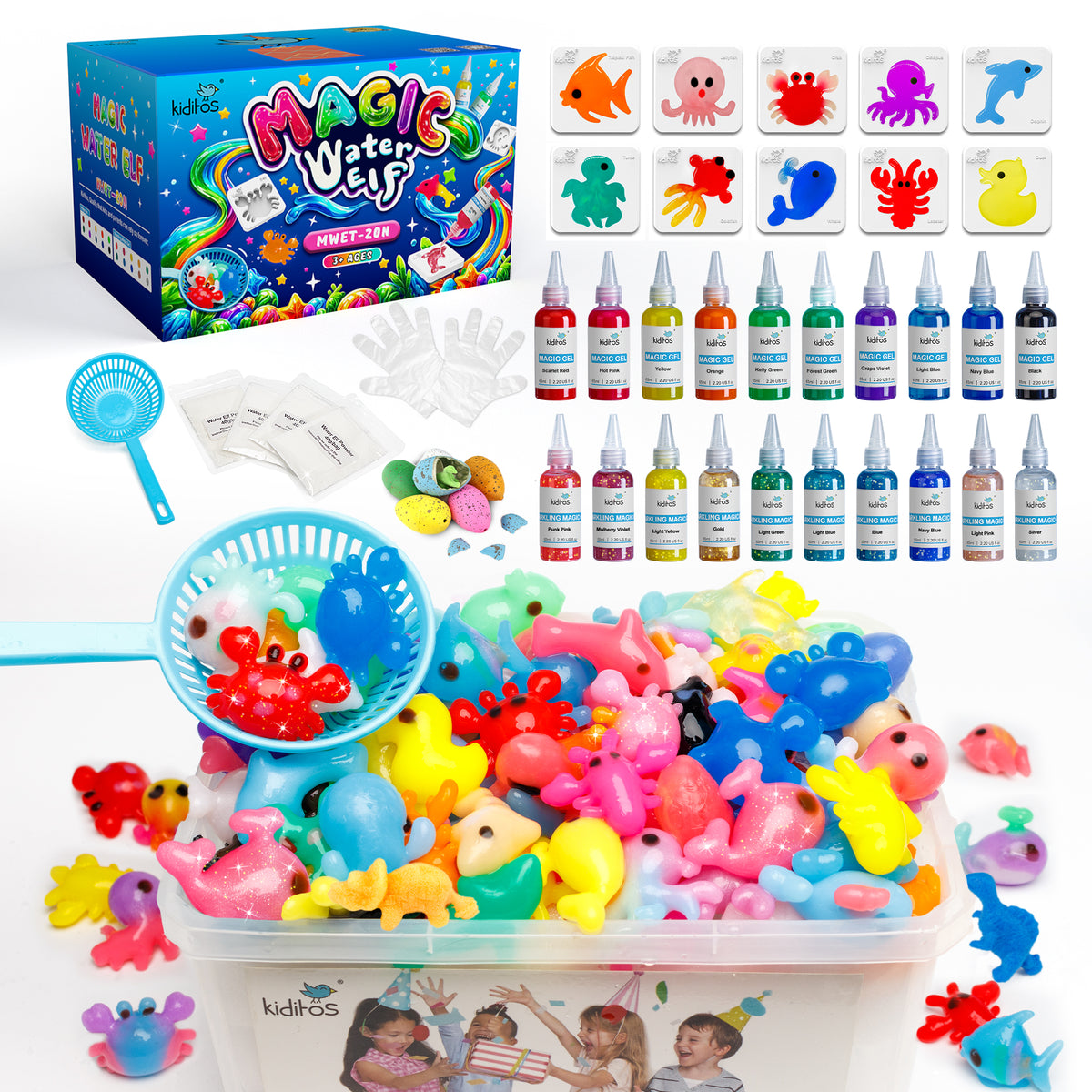 Magic Water ELF Toy Kit 20 Colors New| Kiditos