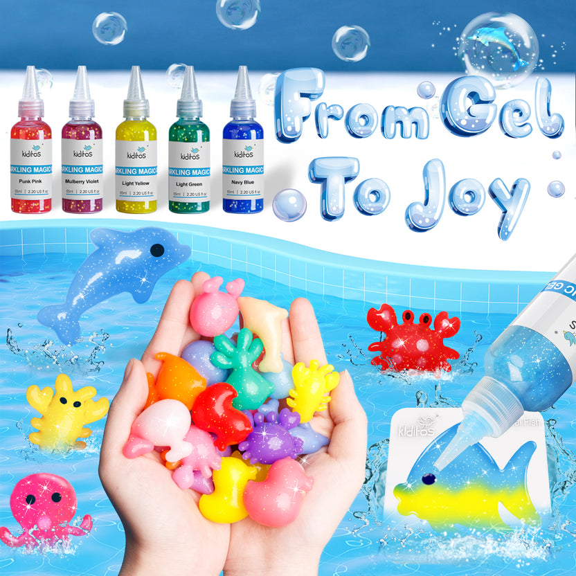 Sea Creature 20 Colors Magic Water Elf Toy Kit (MWET-20NS) – Kiditos