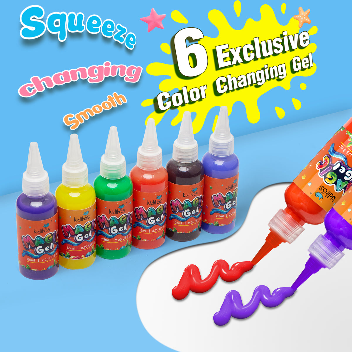 Color Changing 6 Colors Magic Water Elf Toy Kit| Kiditos